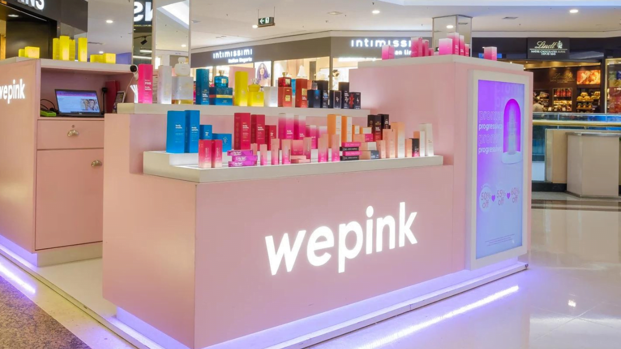 We Pink é franquia? Descubra se é possível abrir um quiosque da marca